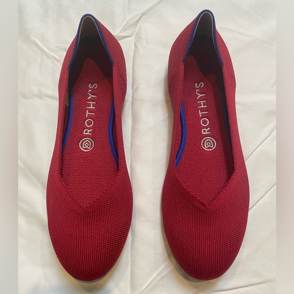 Rothy's | Shoes | Rothys Scooter Red Flats | Poshmark